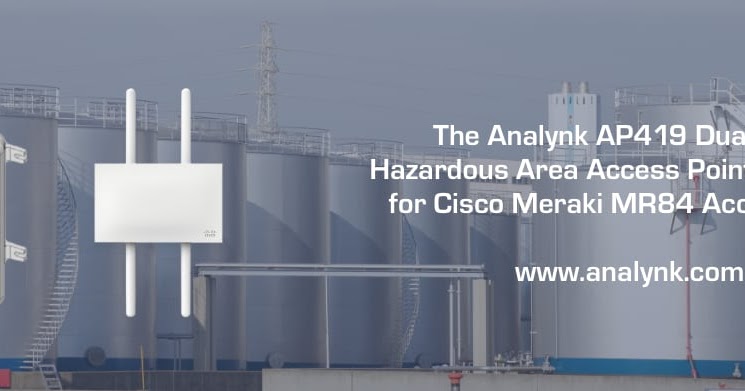 The Analynk AP419 Dual-Band Hazardous Area Access Point Enclosure for ...