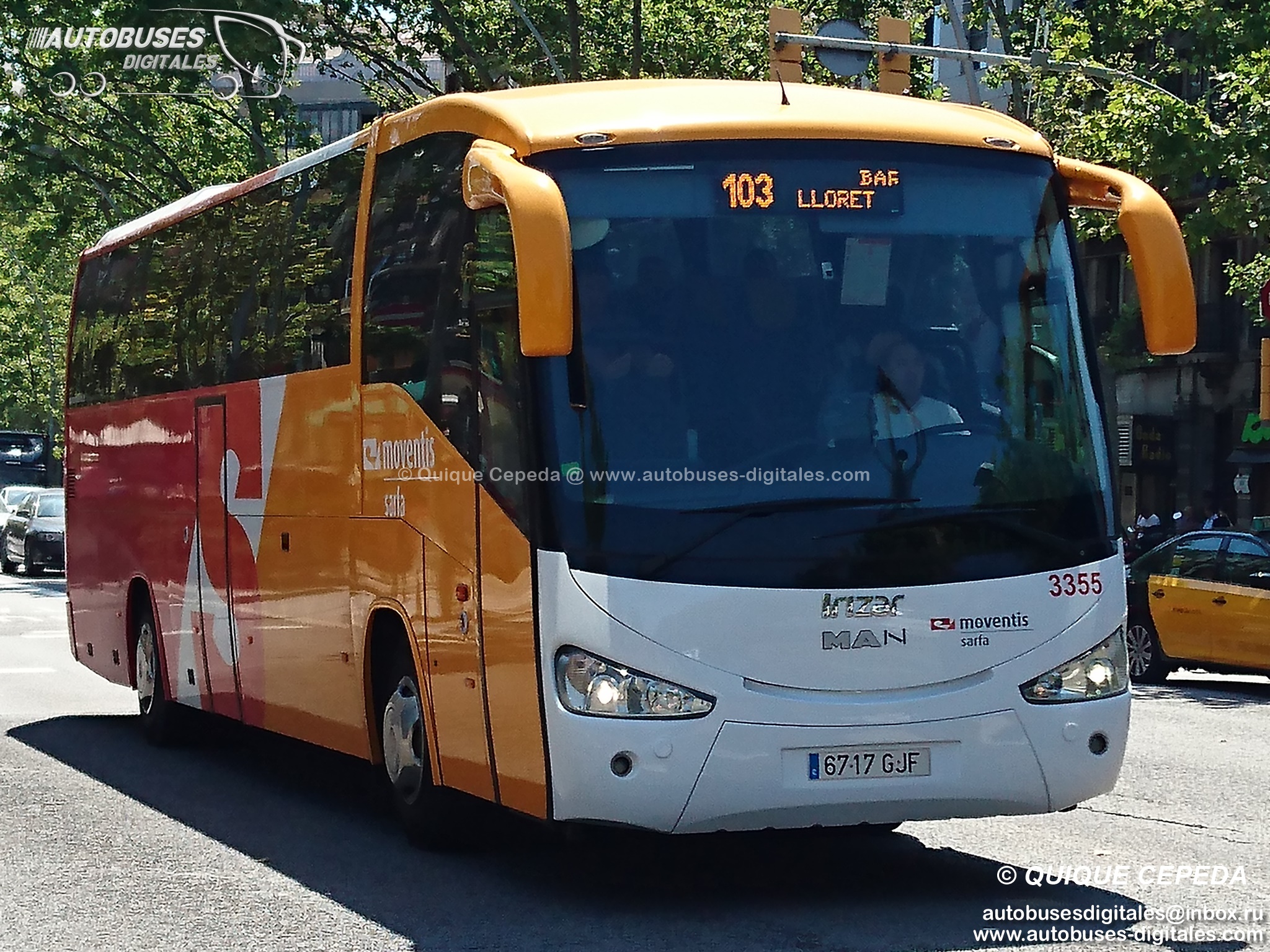 Moventis Sarfa (Spain) @ Autobuses Digitales MX • Bus & Coach Digital ...