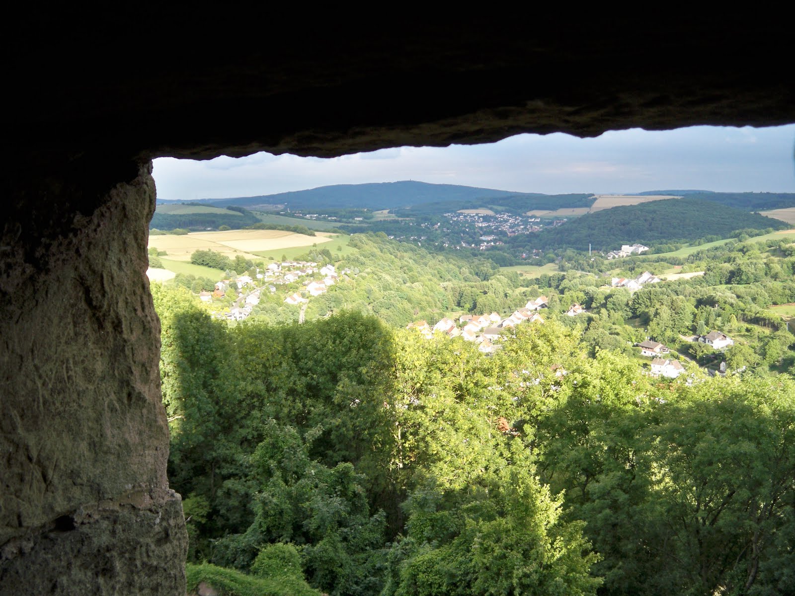 Goofy in Germany: Our Vist to Kusel GE Burg Lightenberg Castle 9 Jul 2011