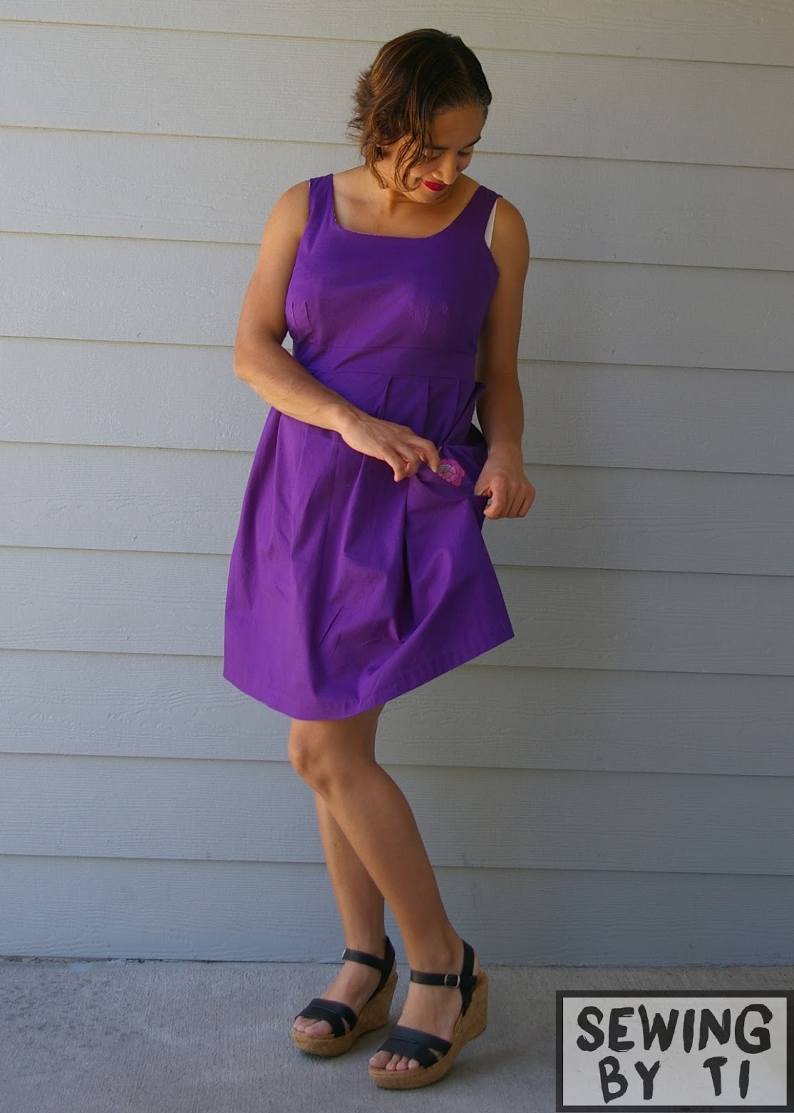 Dress Up This Town Carolina Mae - Sewing By Ti