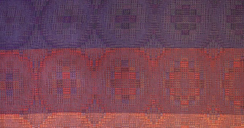 Random Acts of Color: Sett and Re-Sett: Weaving Circles with Echo and Jin