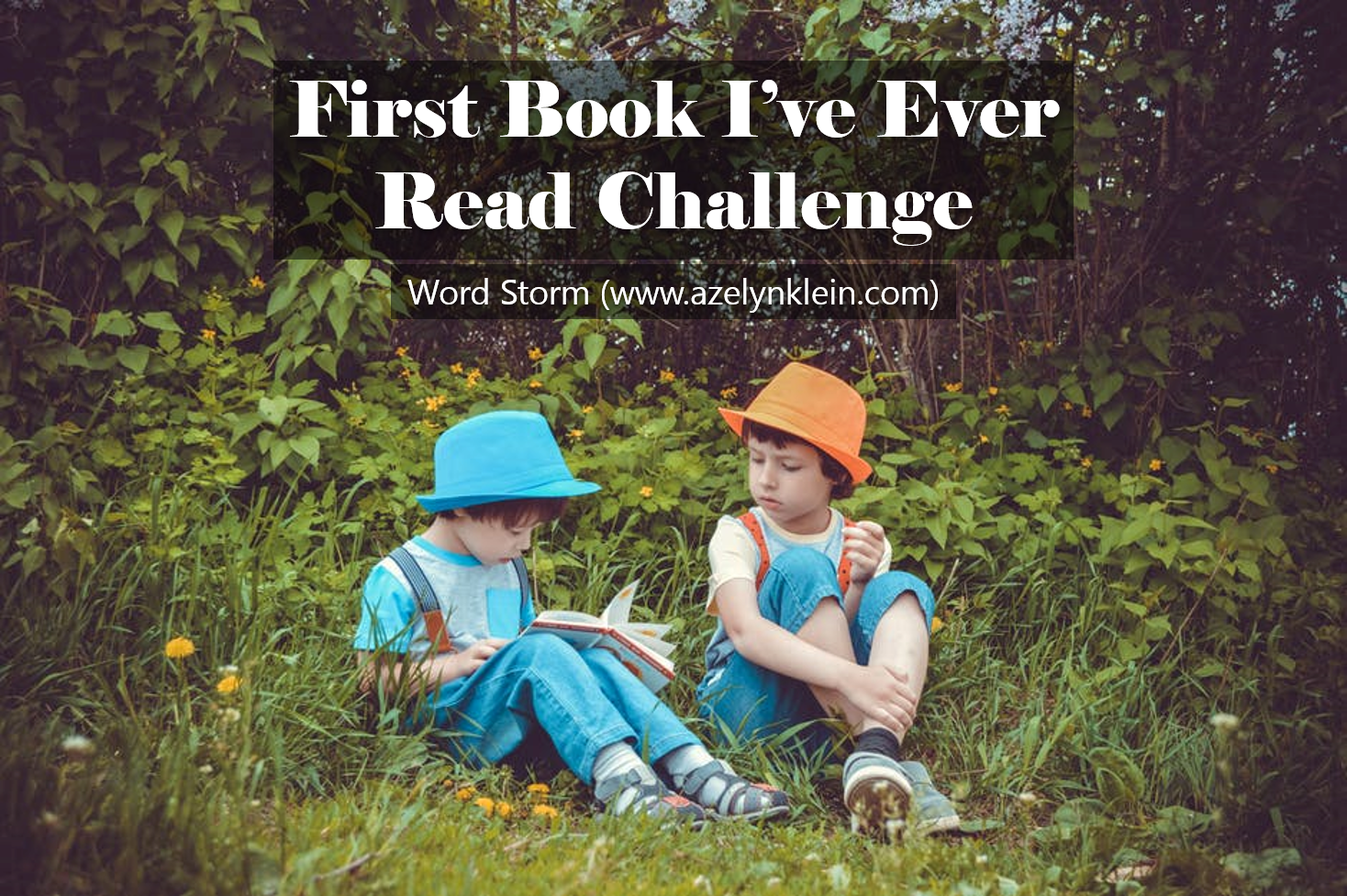 Word Storm: First Book You've Ever Read Challenge