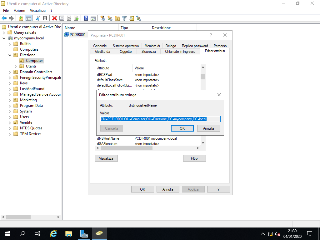 Information Technology: Windows Server 2019: Visualizzare il ...
