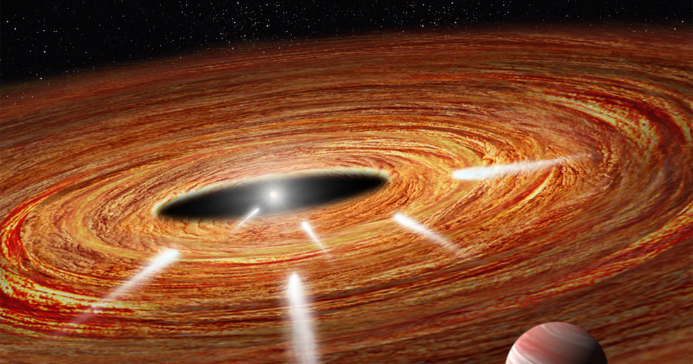 Estrelas e Planetas: HUBBLE detecta "EXOCOMETAS" a mergulhar numa ...