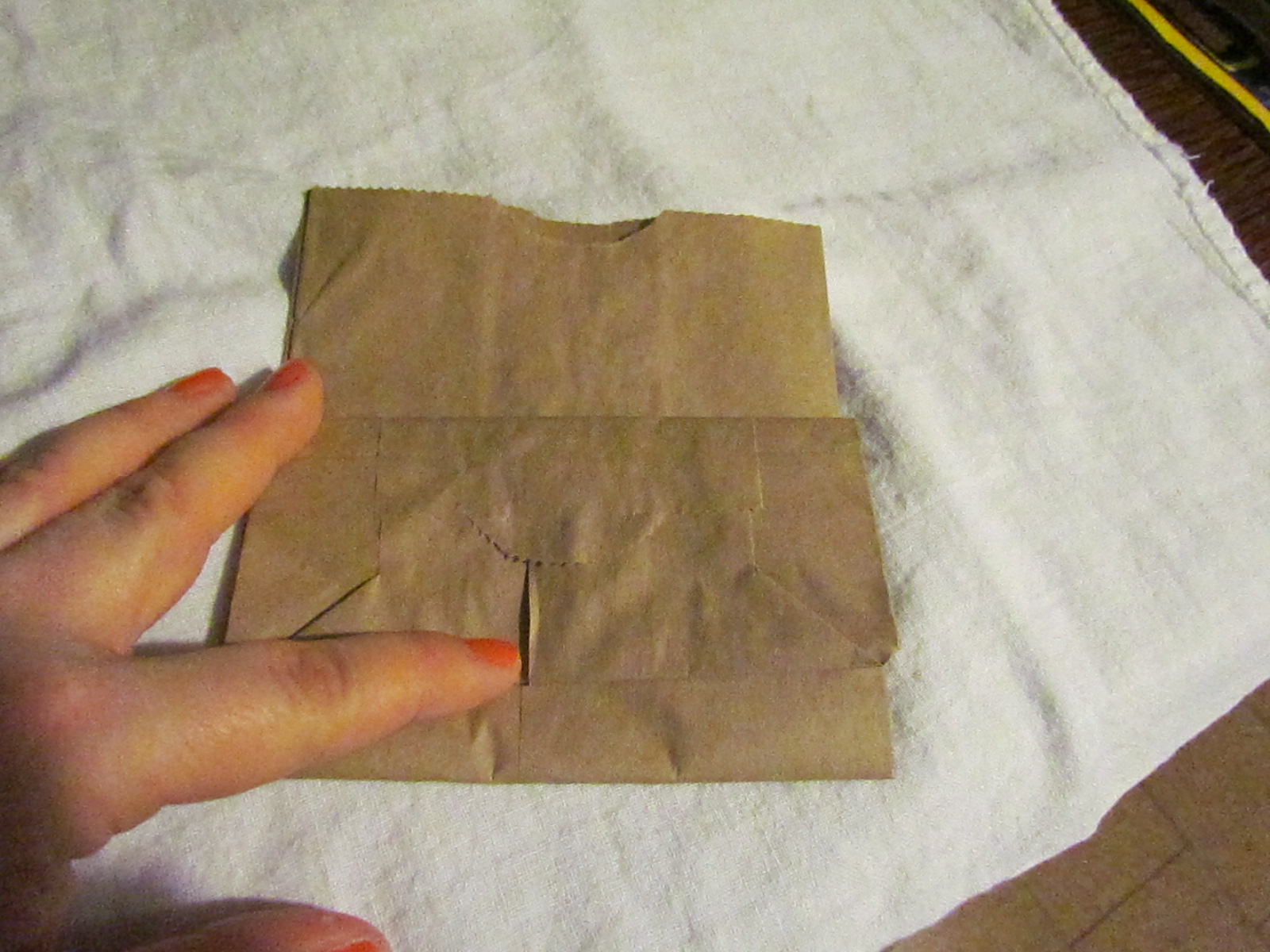 The Scrappy Tree: Paper Bag Gift Pockets