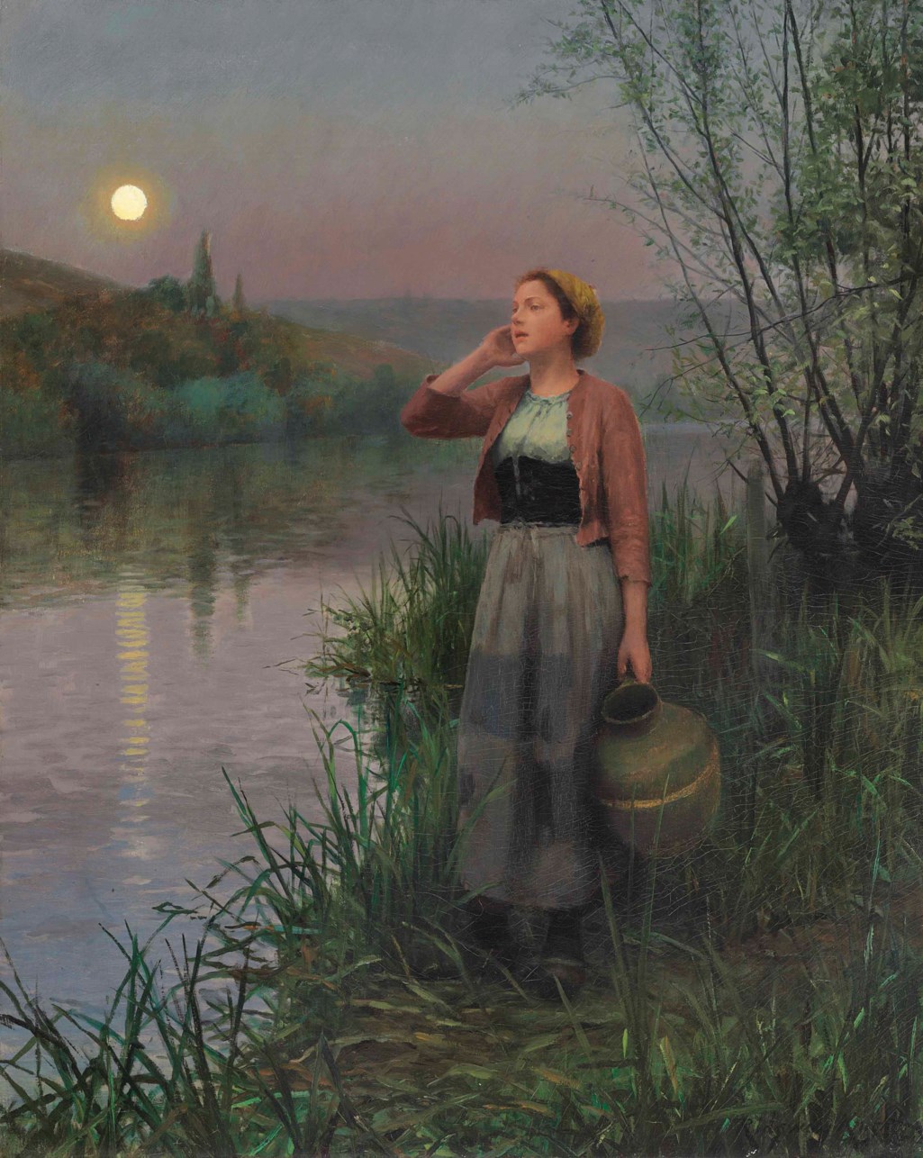 Daniel Ridgway Knight | A Halt, 1890 | Tutt'Art@ | Pittura * Scultura ...