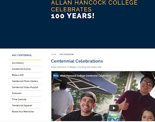 College History Garden: Allan Hancock College Celebrates Centennial