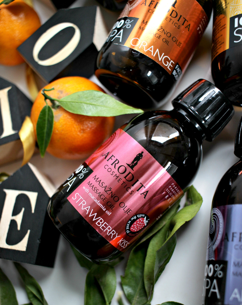 Afrodita Cosmetics 100% SPA masažna ulja - Simply Selma