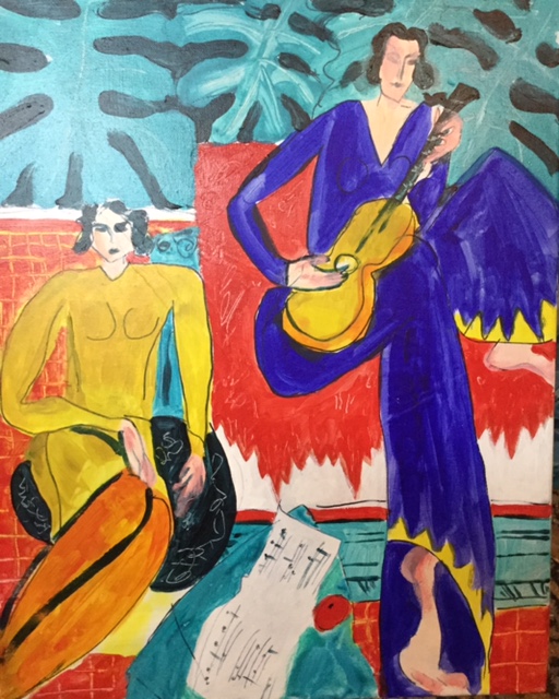 the glamourous life: Masterpieces Painting the masters! Meet and Paint!