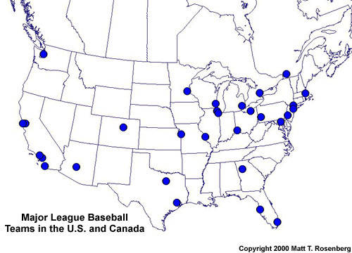 The Slav's Baseball Blog - BASEBALL 24-7-365: How to Plan a MLB Road ...