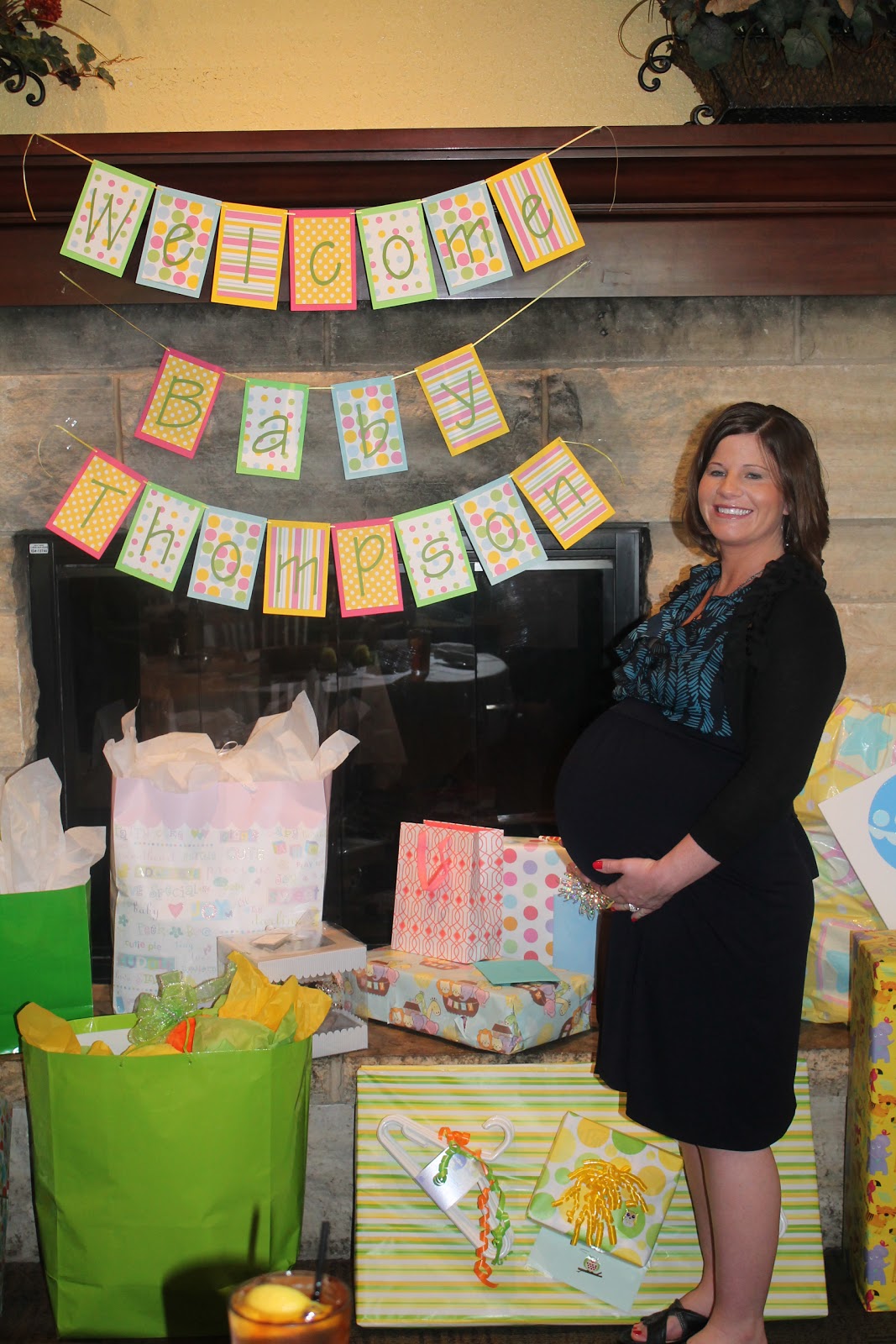 Thompson Family of Love: Baby Shower in Evansville. 36 Weeks Pregnant ...