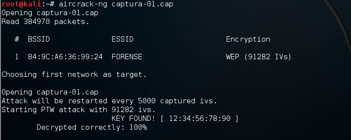 fwhibbit: Aircrack-ng (III) - Cracking de algoritmo WEP y WPA