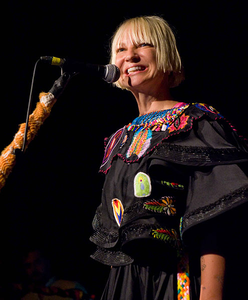 It's a Queer World: Sia Furler, Australian. Singer/songwriter.