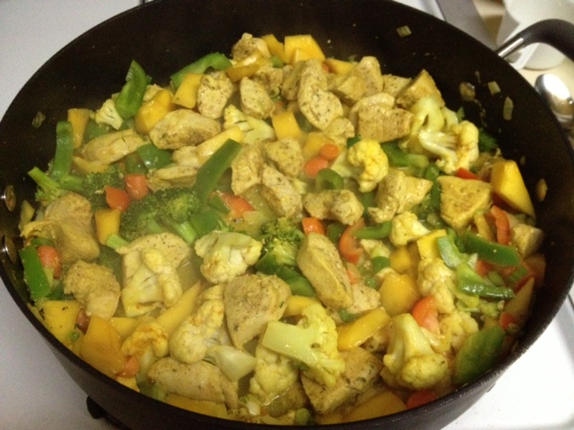 SCD Yums: SCD Mango Chicken Stir Fry