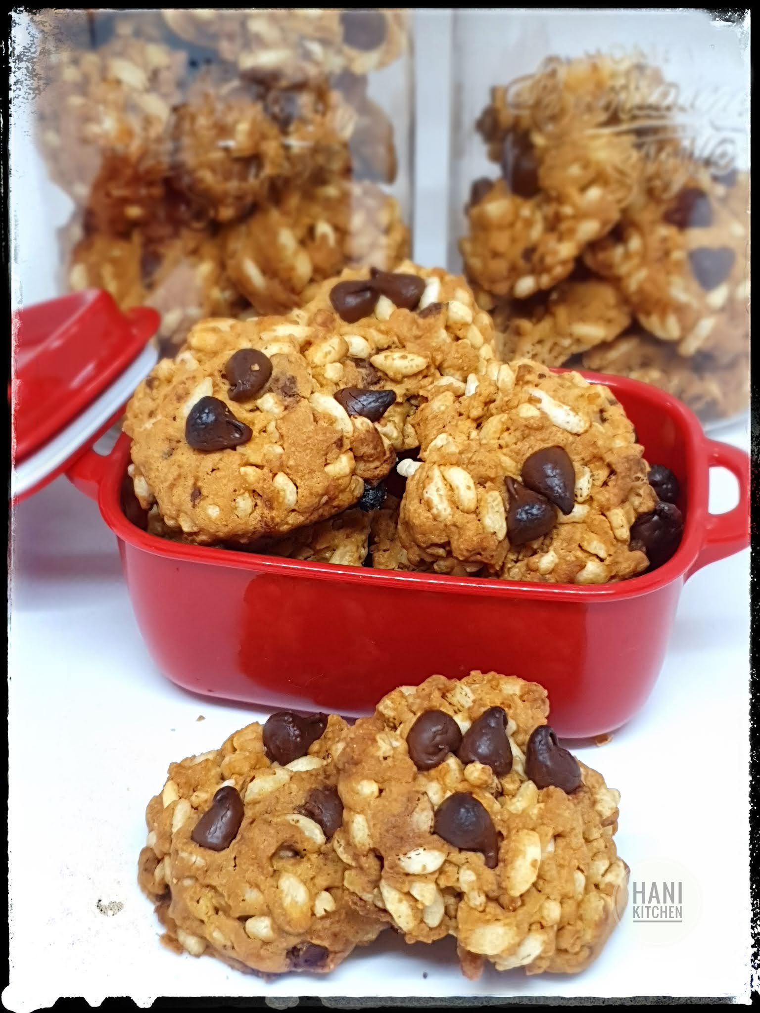 Hani's Kitchen: Bubble Rice Cookies