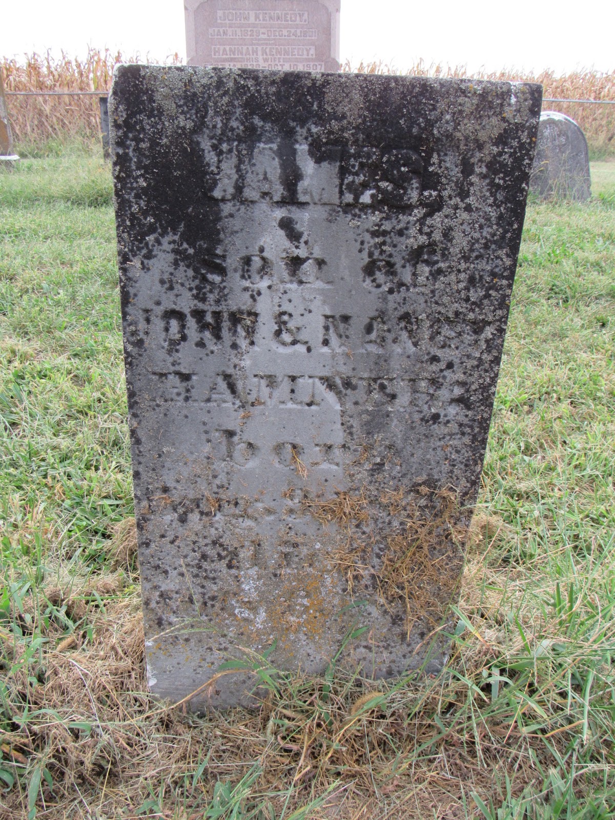 A Walk Through The Tombstones: Hamner Cemetery
