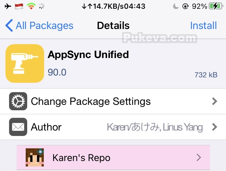AppSync Unified Update Dukungan untuk Jailbreak iOS 14 | PUKEVA