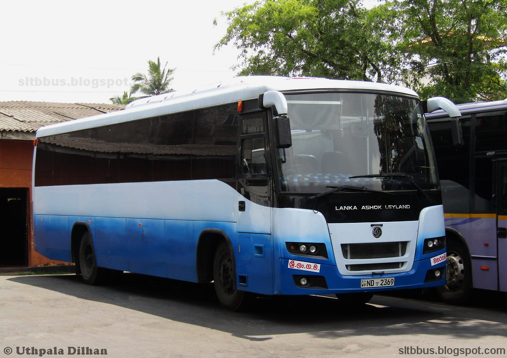 SLTB buses - ශ්‍රී ලංගම බස්: TVS bodied Ashok Leyland Viking AC luxury ...