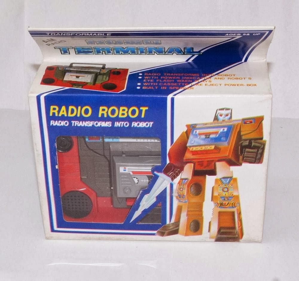 A Transformers Blog - My Life In Collecting: Robotic Radio TS-558 MIB