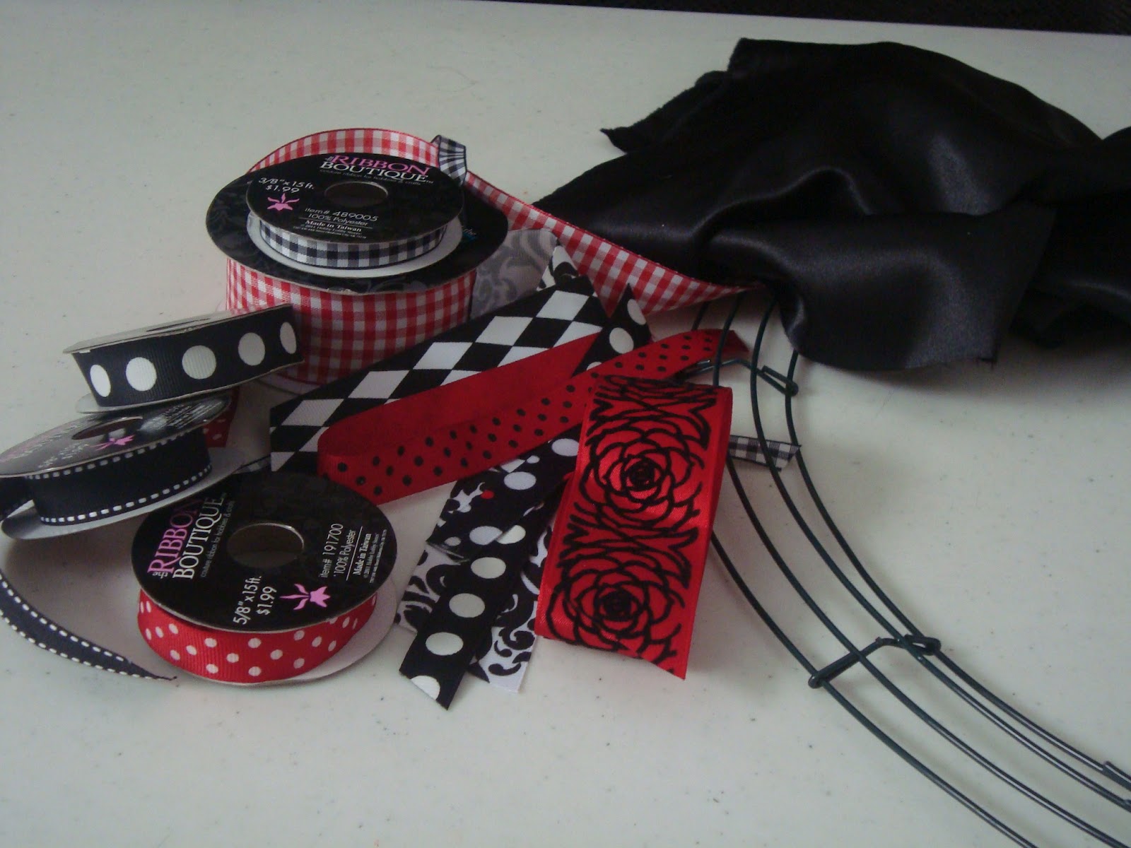 School Spirit Ribbon Wreath