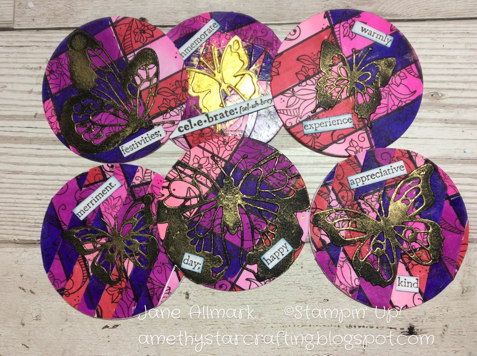 Crafting With Jane: Artist Trading Coins ATC swap challenge - anything goes