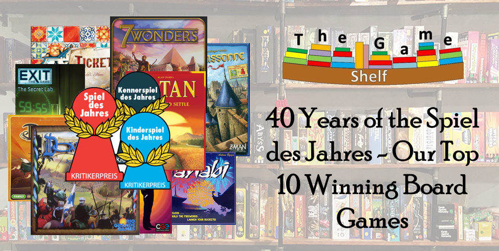 The Game Shelf: 40 Years of the Spiel des Jahres - Our Top 10 Winning ...