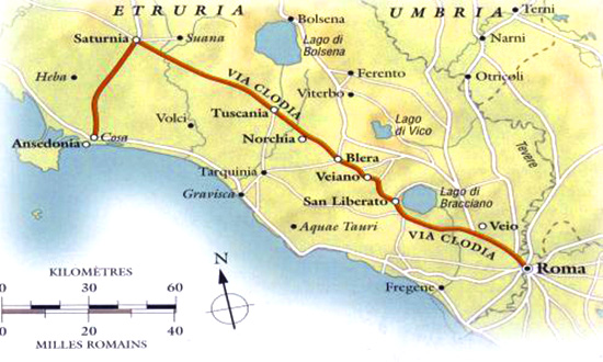 romanoimpero.com: VIA CLODIA