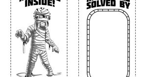 KidsAncientEgypt.com: Egyptian Mummy COLORING Page