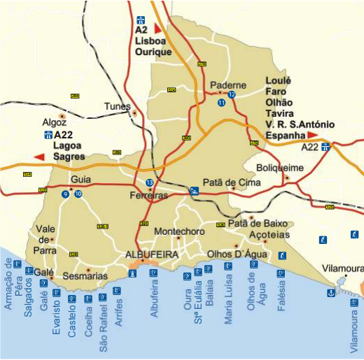 Atrações turísticas de Albufeira *****: Albufeira