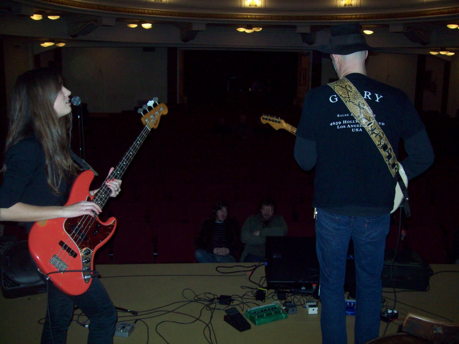 Stones Please Don`t Stop: Jimmy Rip : prueba de sonido , antes del show ...