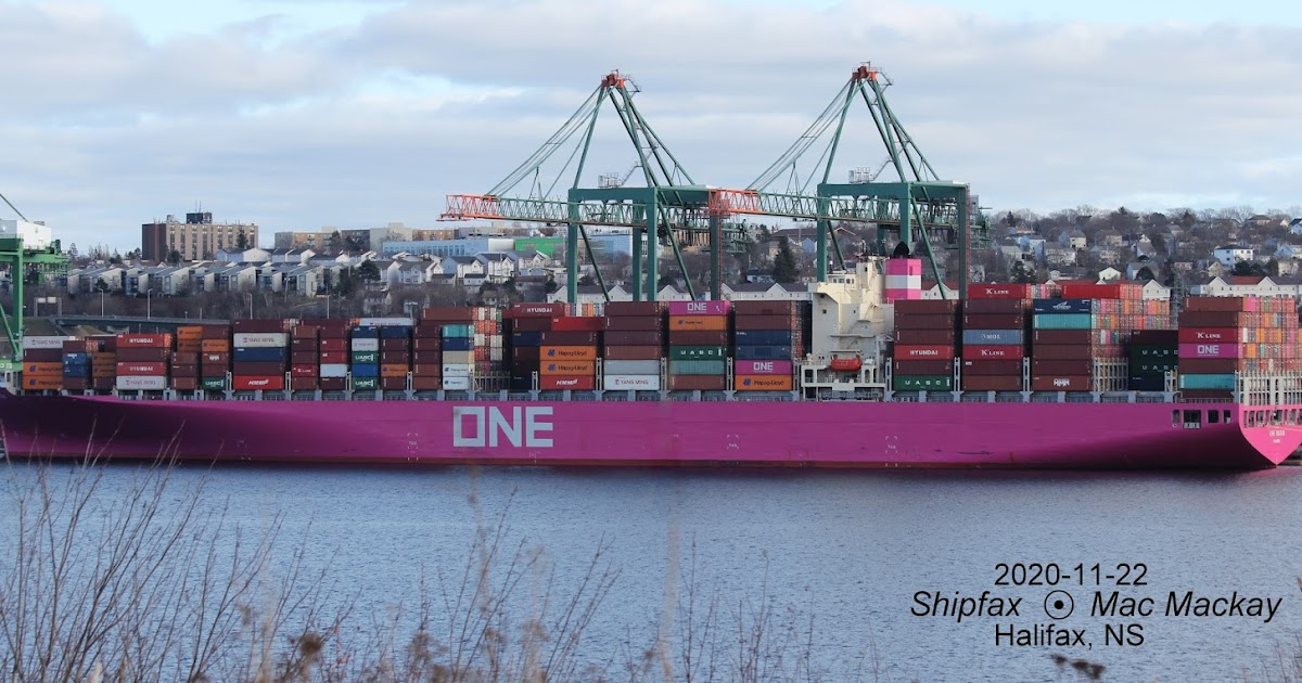 Shipfax: ONE Maxim shows up