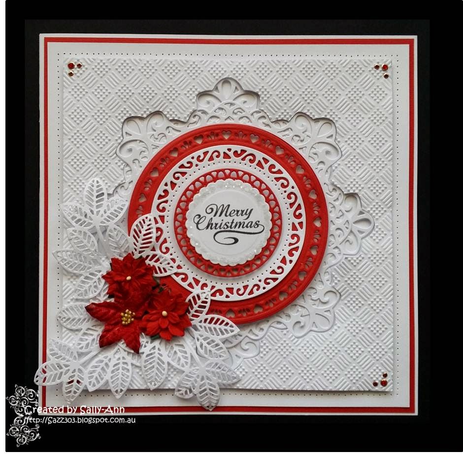 My Crafty Corner: A square aperture Christmas card