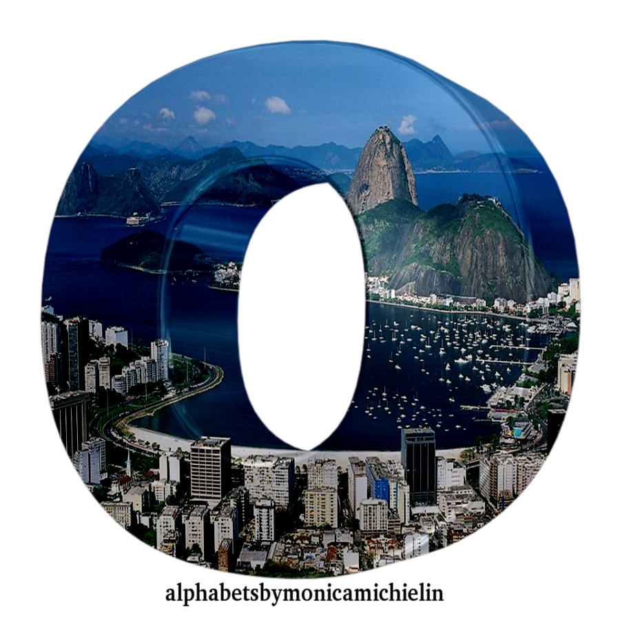 M. Michielin Alphabets: RIO DE JANEIRO CITY SUGAR LOAF BRAZIL ALPHABET
