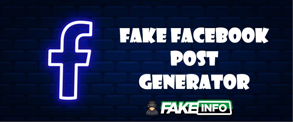 Fake Facebook Post Generator | FakeInfo.net