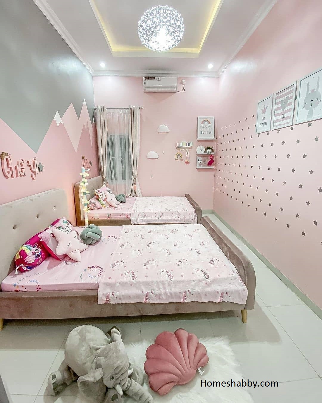 Kumpulan Model Desain Cantik Plafon Kamar Tidur Anak. Pasti Kamu Suka ...