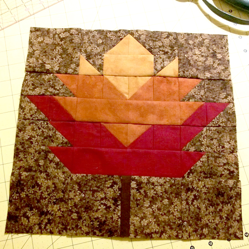 Quilt Today: Leaf Block Tutorial