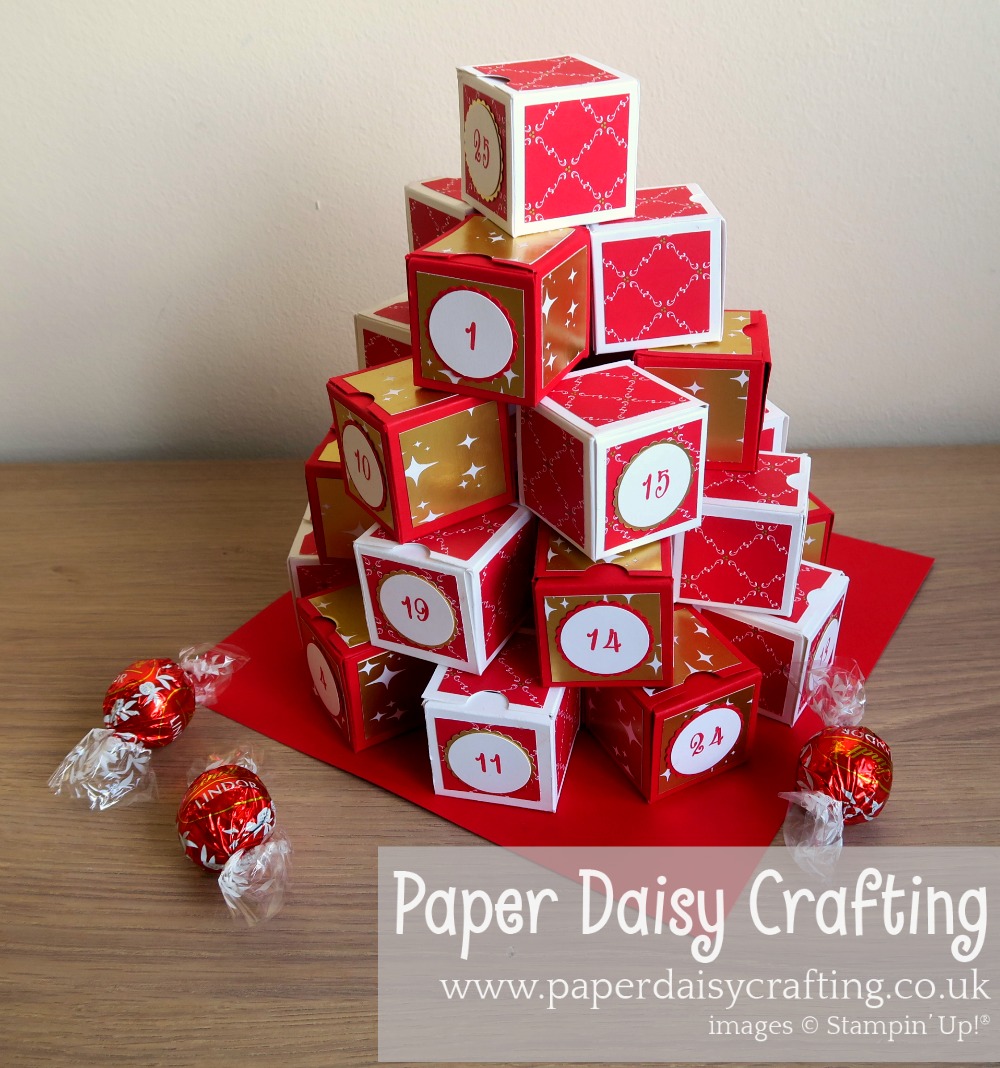 Paper Daisy Crafting: Make Your Own Advent Calendar
