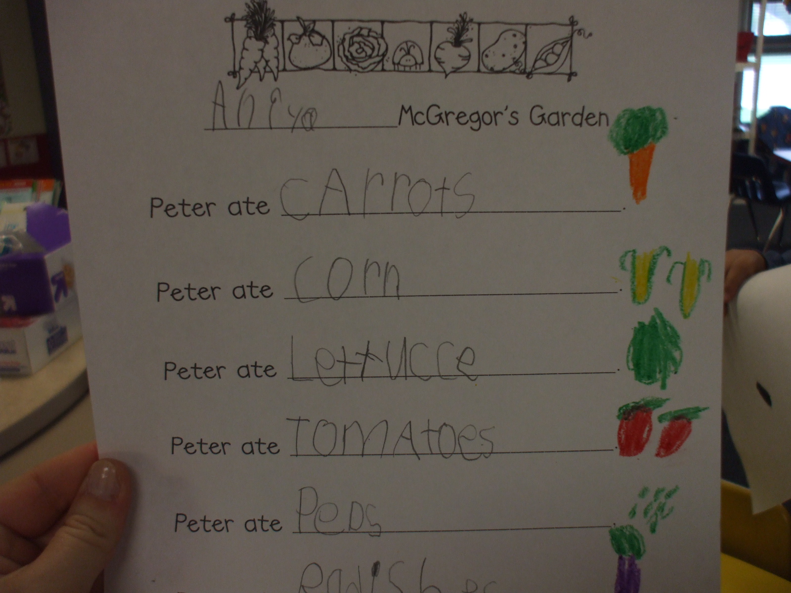 Mrs. Huff's Kinderblog: Peter Rabbit and More!
