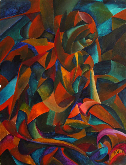 Mark Adam Webster: Mark Webster - My Earliest Abstract Paintings 1 ...