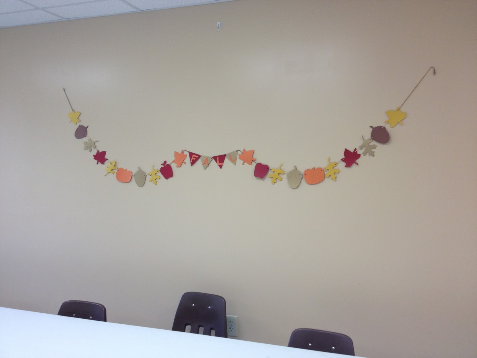 A New Classroom (Finally!) and Fall Decorations... - A Dash of Ash