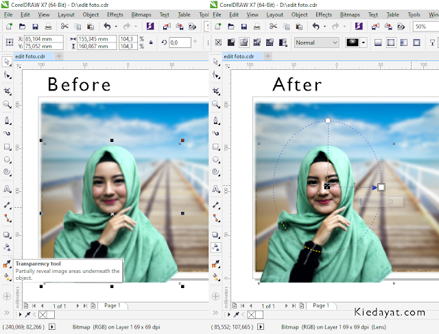 Mengganti Background Foto di Coreldraw dengan Mudah - Kiedayat