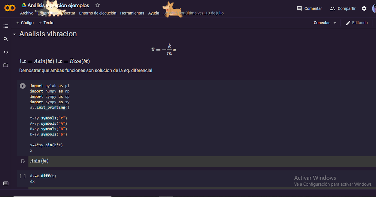 Ejercicios Realizados en Colab