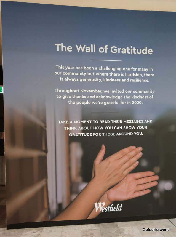 COLOURFULWORLD: Signs - Wall of gratitude