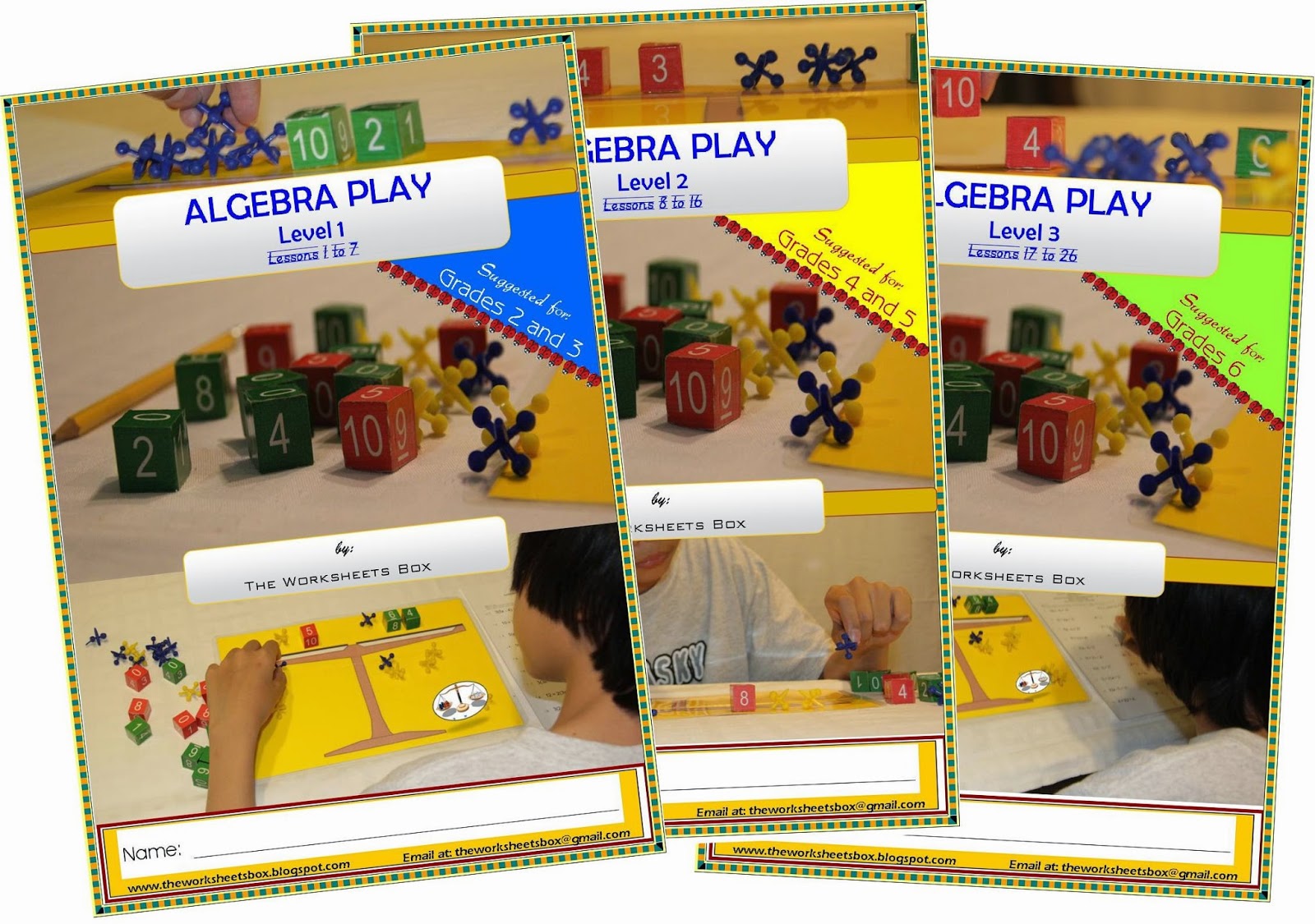 The Worksheets Box: Algebra - Lesson 4