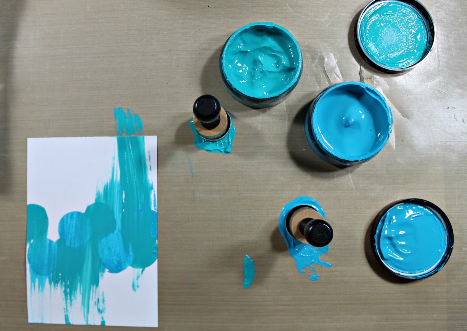 SPLITCOASTSTAMPER TUTORIAL - PAINT SWIPING - Daydreams In Paper