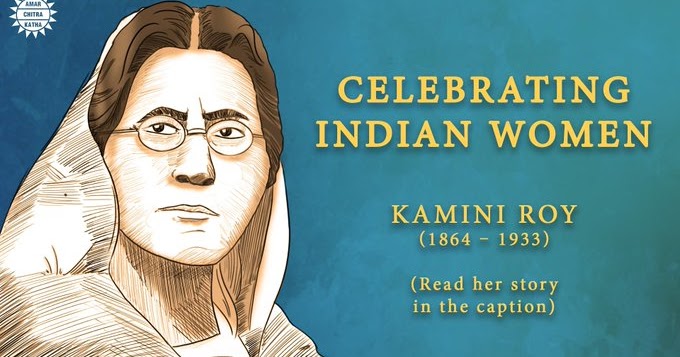 NAKARAJAN: KAMINI ROY ,BENGAL ACTIVIST BORN 1864 OCTOBER 12-1933 ...