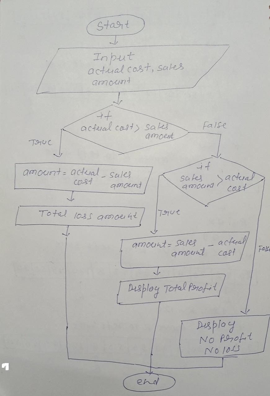 The Python Program Allows The User To Enter The Sales Amount And Actual Cost Of A Product Next
