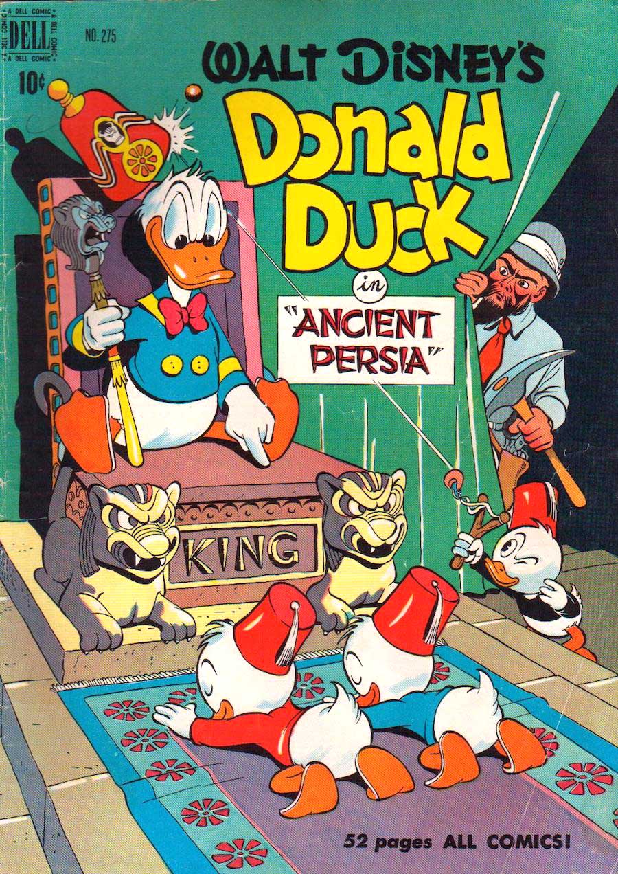 Donald Duck / Four Color v2 #275 - Carl Barks art & cover - Pencil Ink