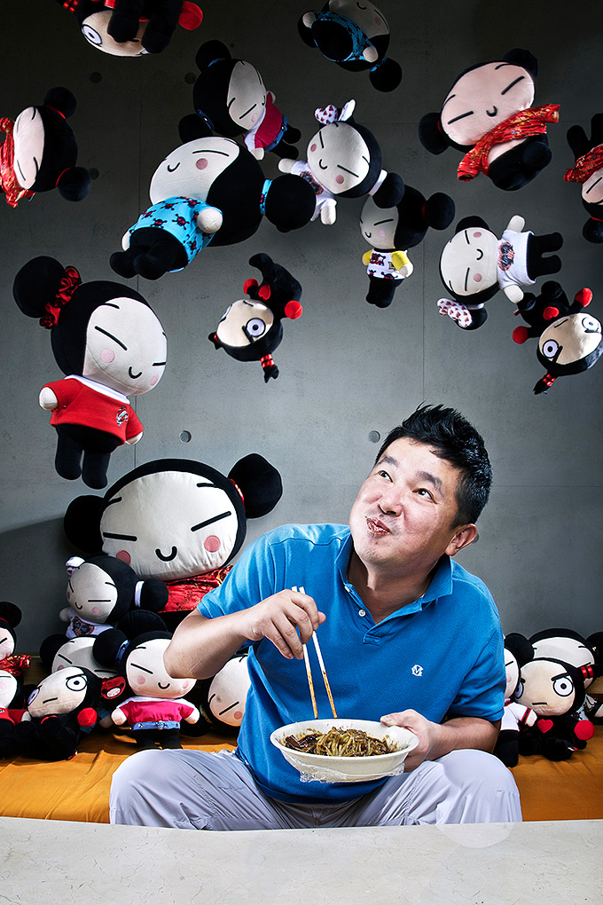 Boo-Kyung Kim: Behind the portrait of the creator of Pucca by Manchul ...