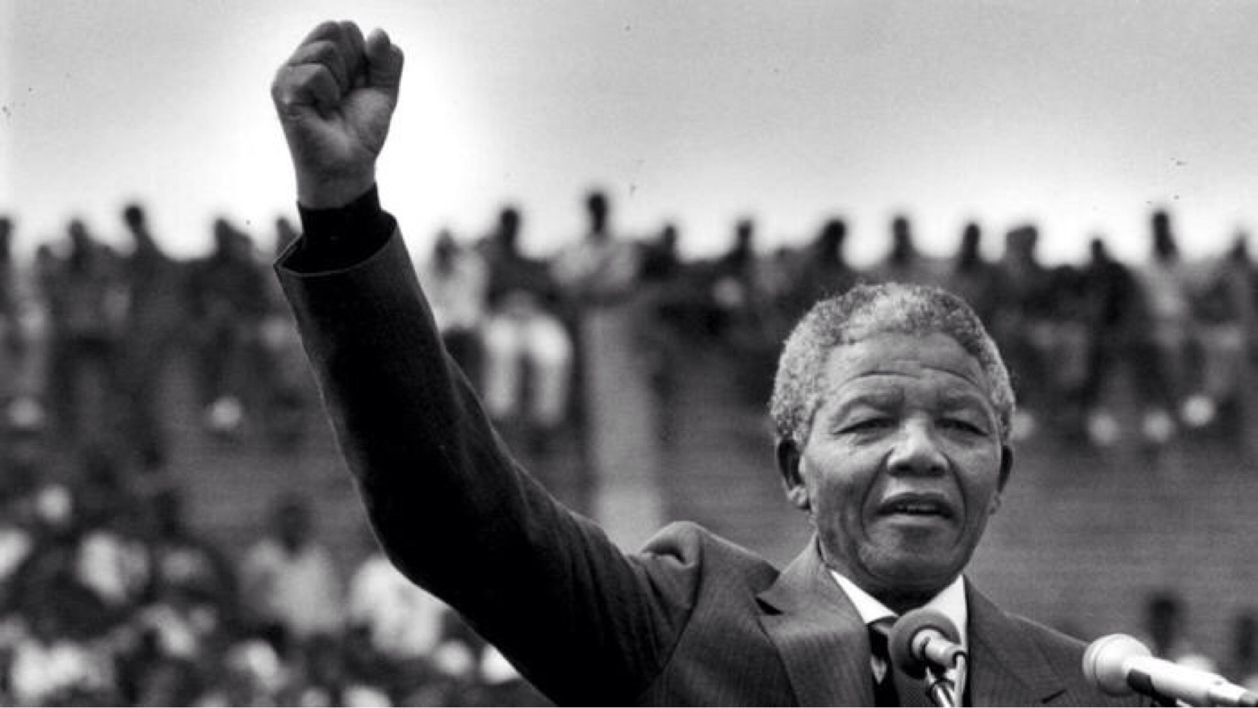 How did Mandela fight apartheid's legacy with sport?